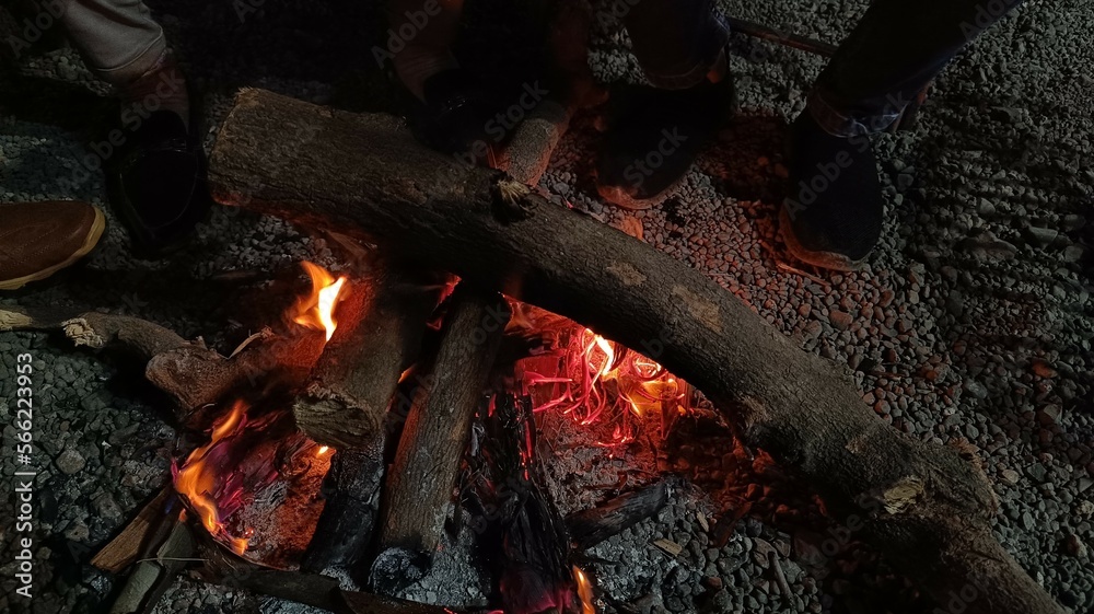 Camp fire High Quality Image captured with Redmi Note 12 pro plus 200mp ...