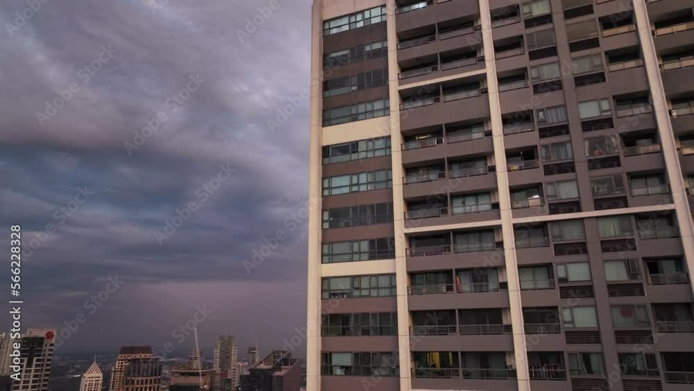 High-Rise Buildings In The Makati Business District In Manila ...