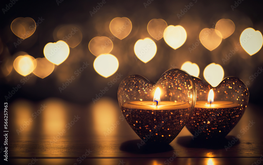 Beautiful Love Candles