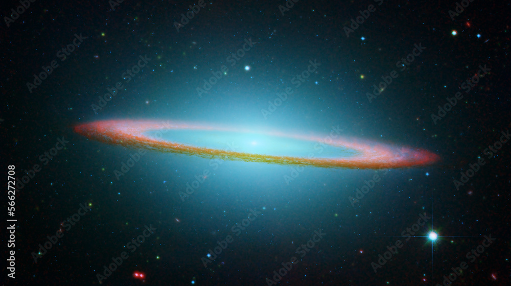 Outer Space Galaxy Stars Universe Cosmic Background Stock Illustration ...