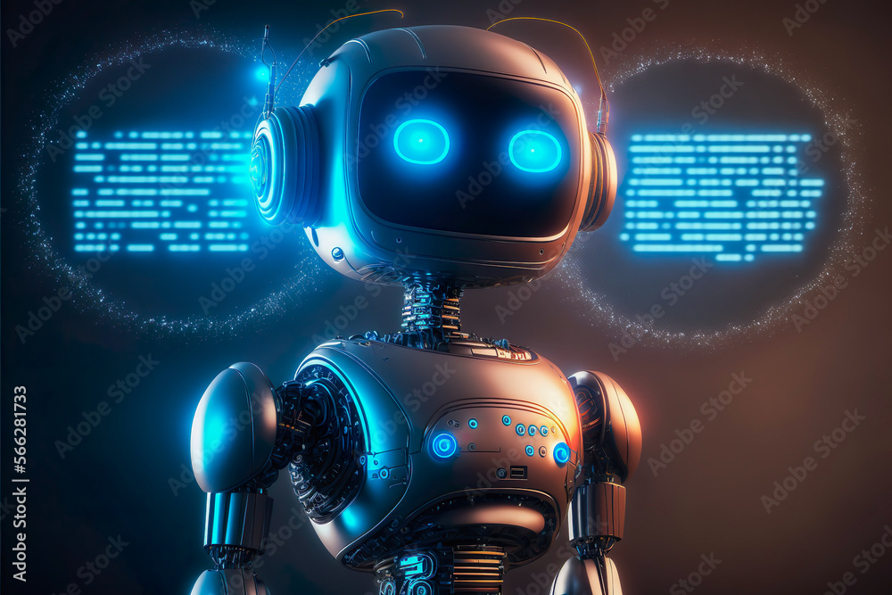 System Artificial intelligence Chat AI , Technology smart robot Ai Chat ...