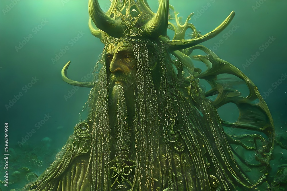 Viking north druid lich mermaid king wise old man god of death witch ...