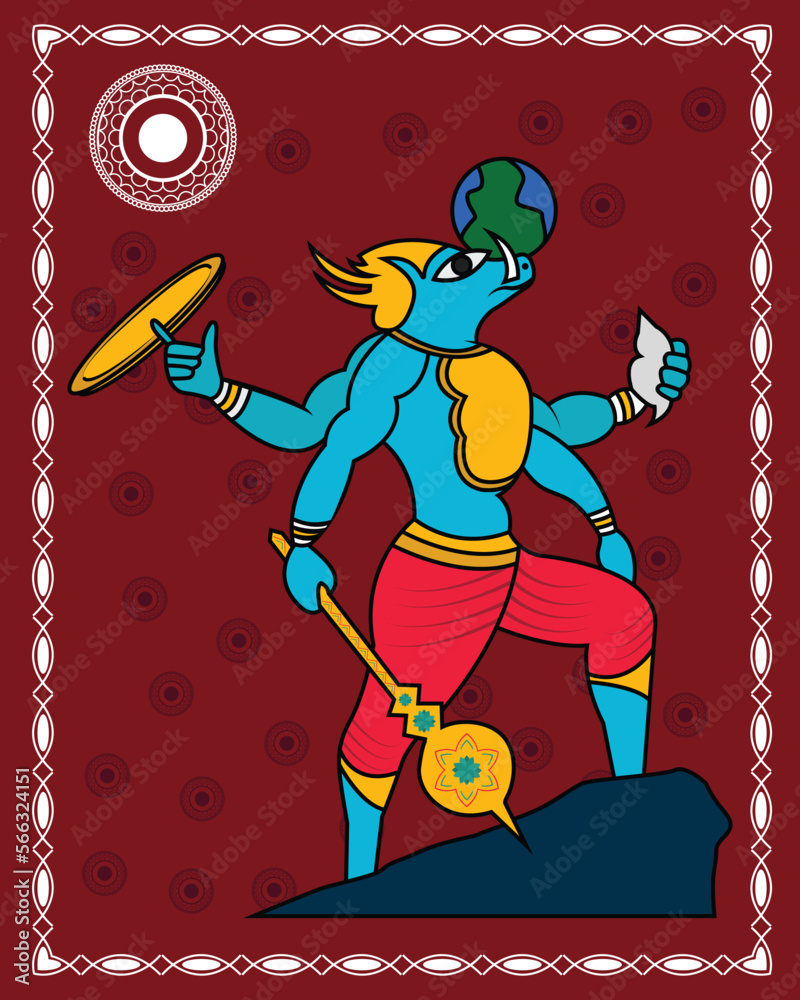 Varaha Avatar Of Vishnu