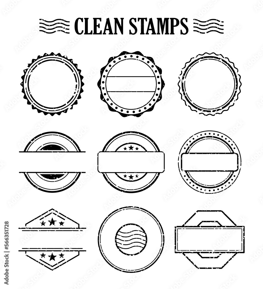 Rubber Stamp Design Template