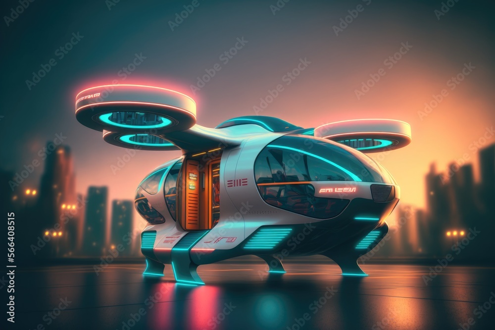 Future of Aerial Ambulance vehicle, aerial Patient transport, Ambulance ...