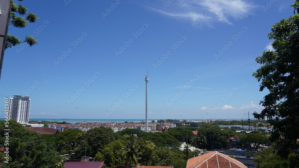 Foto de MALACCA Menara Taming Sari Tower. Malacca City is the capital ...
