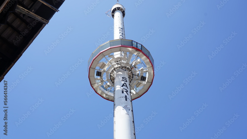 MALACCA Menara Taming Sari Tower. Malacca City is the capital city of ...