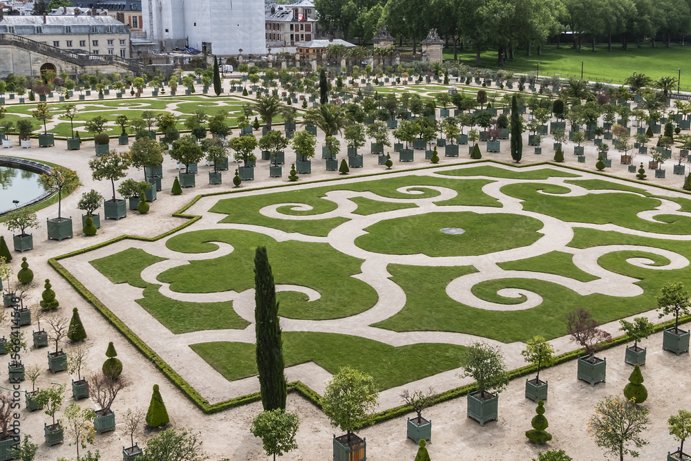 Foto de Palace Versailles was a royal chateau, 20 kilometers southwest ...