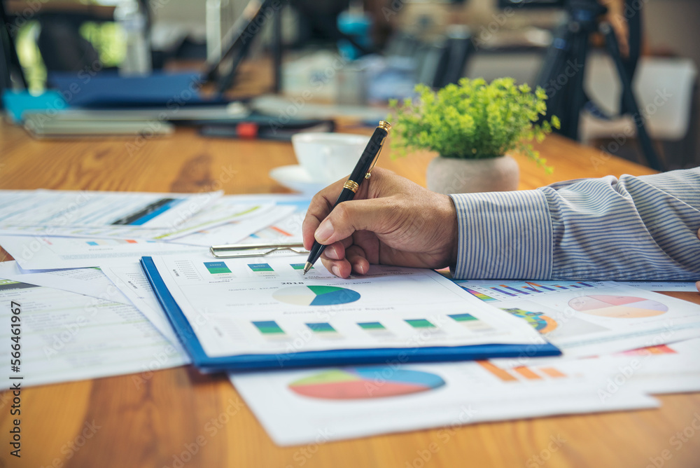 Excel stat spreadsheet business analytics graph statistic with graph ...