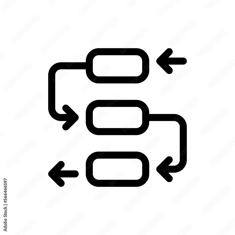 workflow line icon Stock Vector | Adobe Stock workflow line icon Stock Vector | Adobe Stock