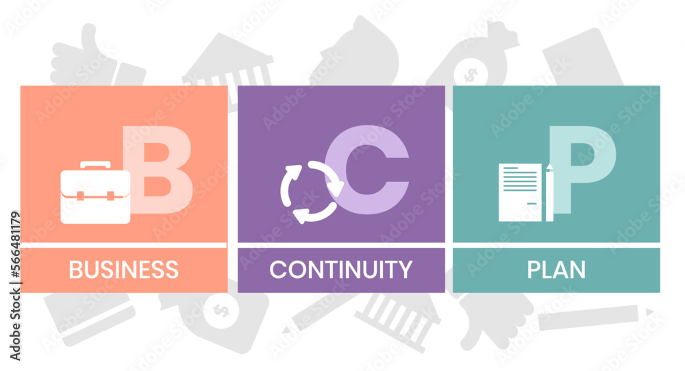BCP - business continuity Plan. acronym business concept. vector ...