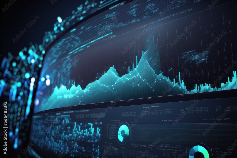 ภาพประกอบสต็อก Get a dynamic and professional look for your trading ...