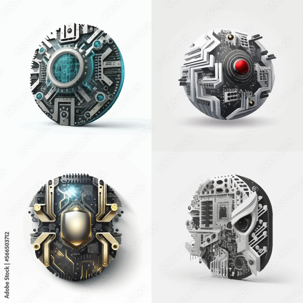 Technology Icon Very Cool Design Stock Vector | Adobe Stock