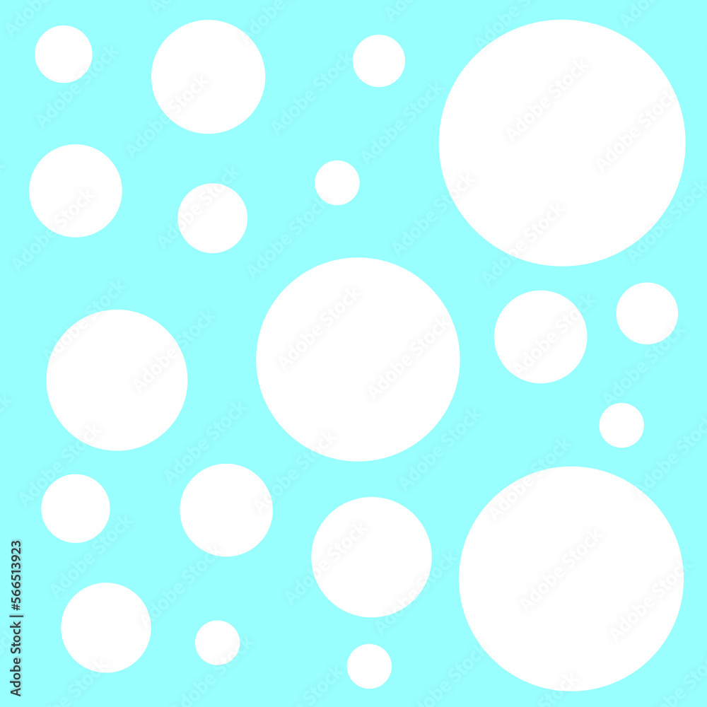 CÍRCULOS EN FONDO AZUL Stock Vector | Adobe Stock