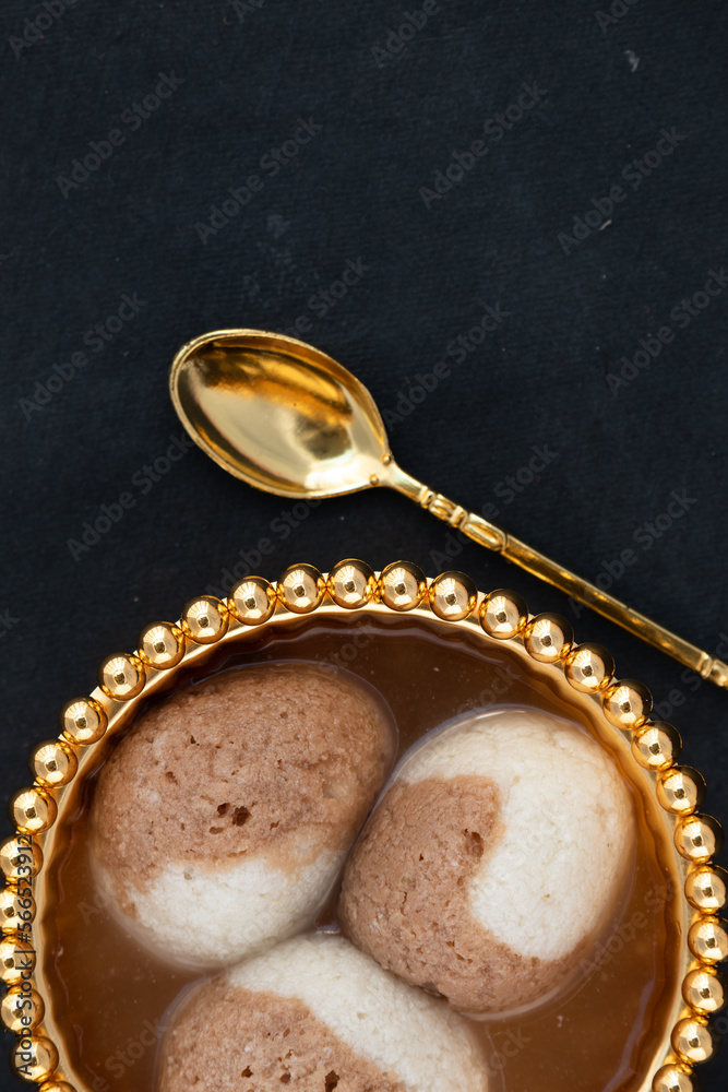 Indian Mithai Chocolate Rasgulla Also Called Choco Gulla, Rasagola ...