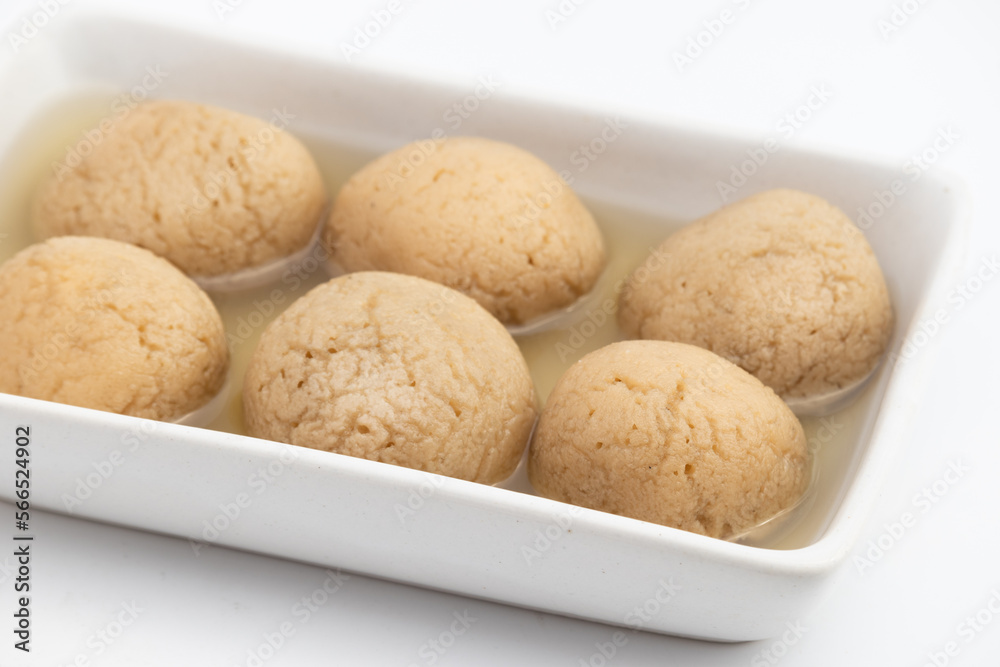 Indian Mithai Gurer Rosogolla Also Called Rasgulla, Rasagola, Rosgola ...