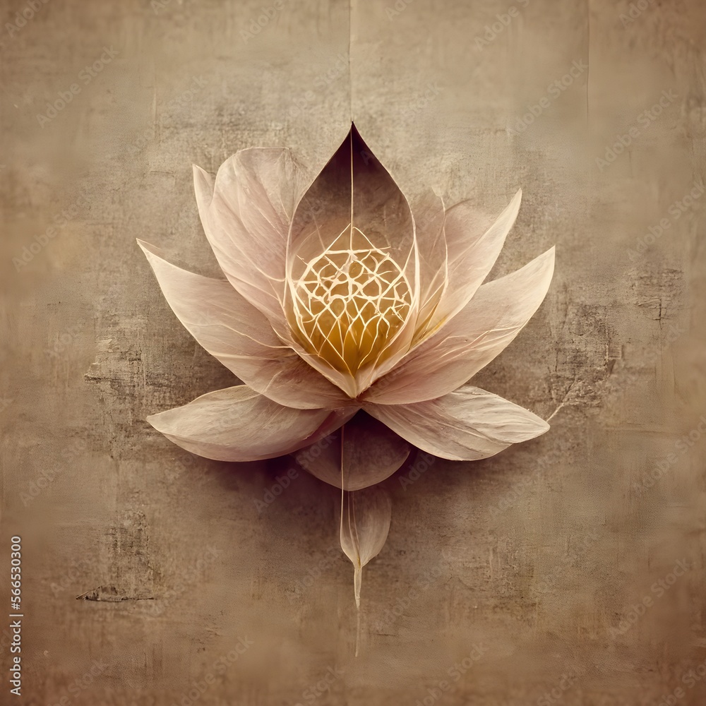 Sacred Geometry Lotus Flower