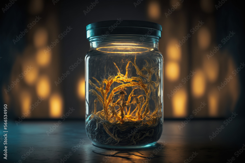 Discover the magic of nature with this beautiful image of cordyceps ... Discover the magic of nature with this beautiful image of cordyceps ...