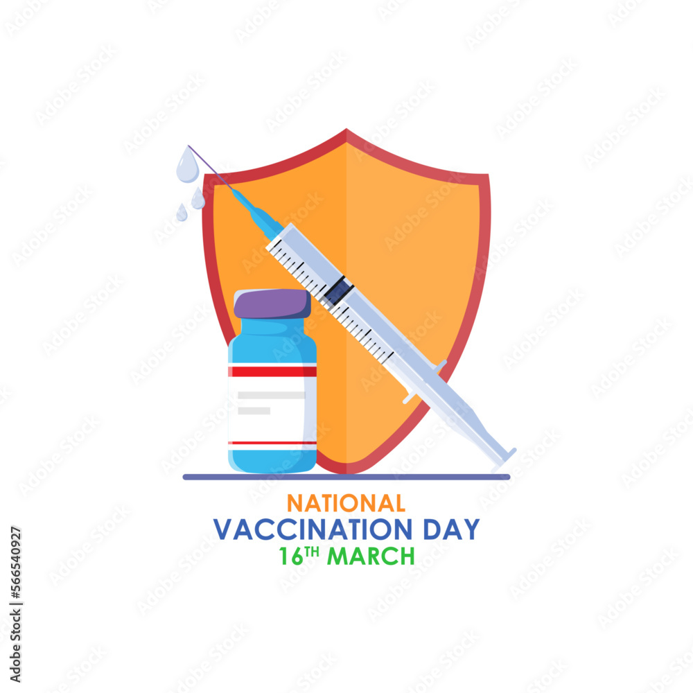Vector illustration for National vaccination Day Stock Vector | Adobe Stock