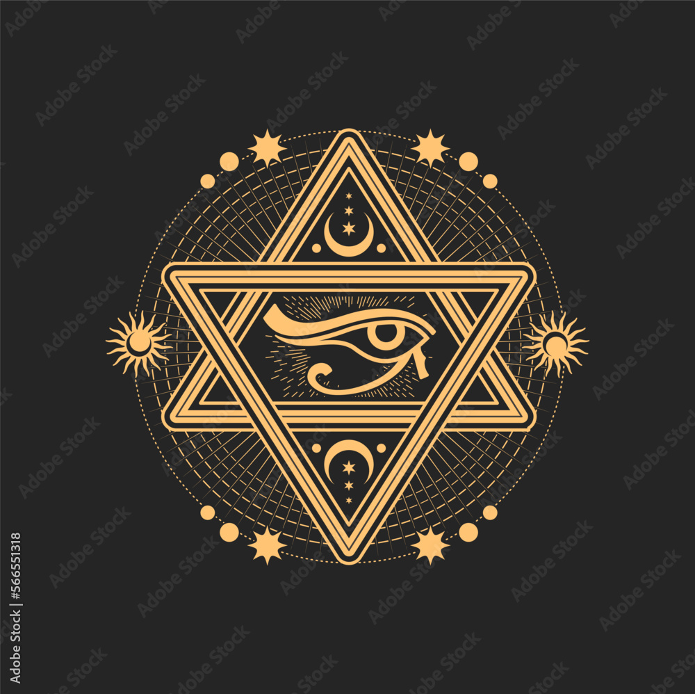 Eye Of Horus Triangle