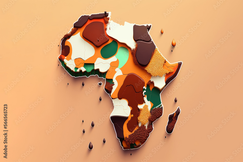 Modern Map Of Africa