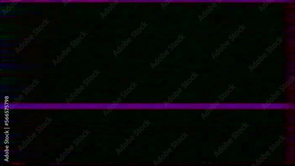 Real TV Noise Background, VHS background with realistic flickering ...