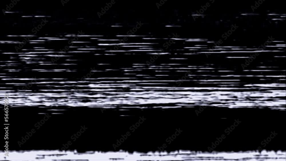 VHS Glitch Noise Overlay, Glitches of old damaged tape cassettes ...
