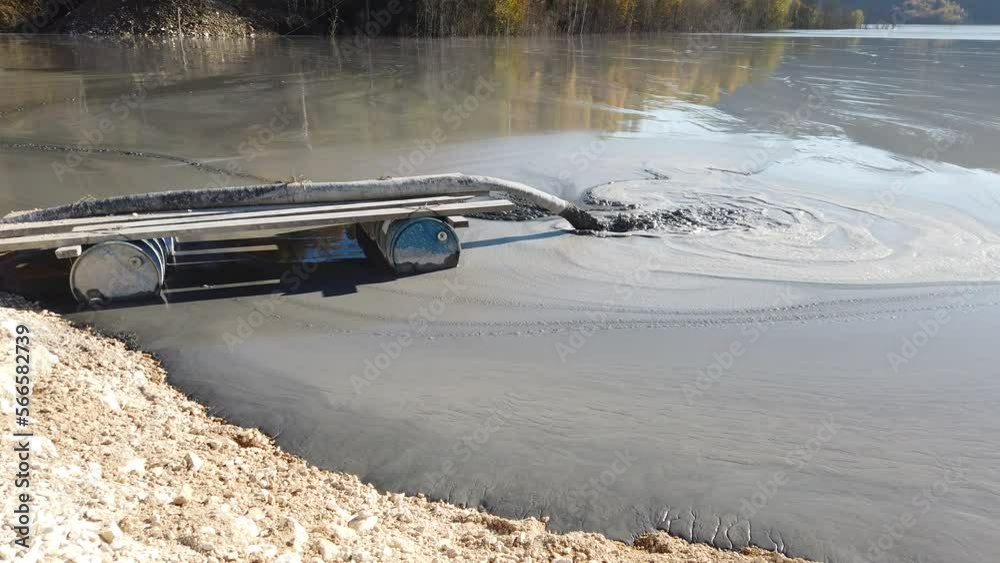 Heavy metal contamination from a copper mine. Mining residual waters ...