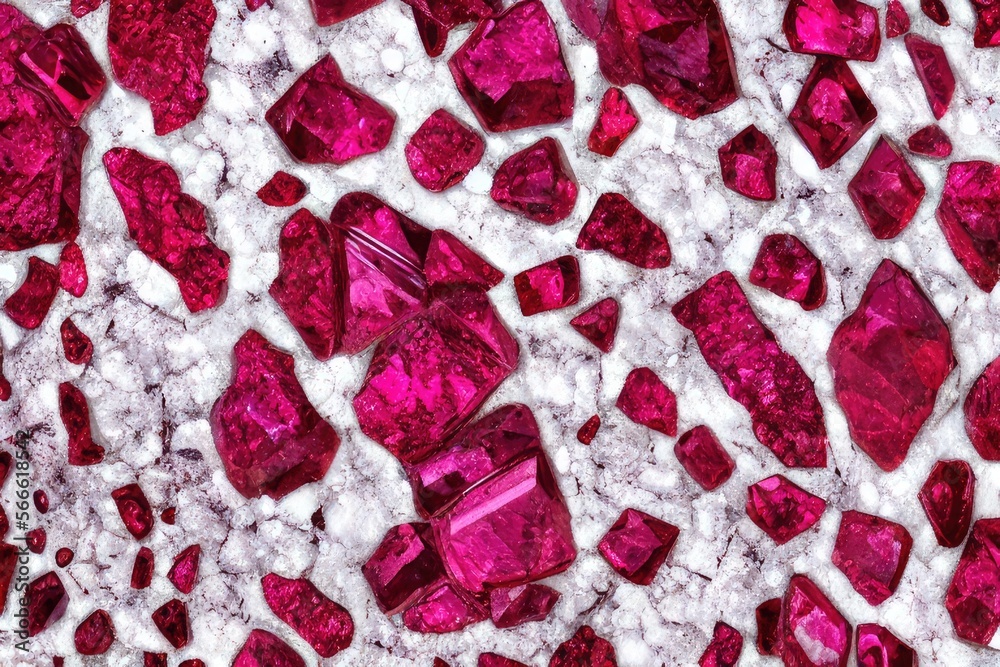 High-Resolution Image of Ruby Mineral Texture Background Showcasing the ...