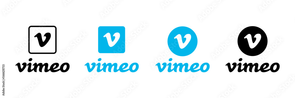Vimeo Icon Vector