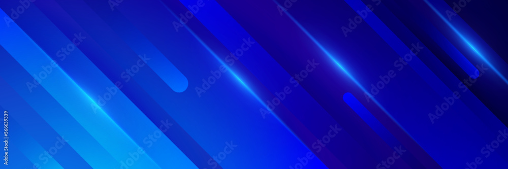 Modern dark blue tech background. Digital technology, deep learning and ...