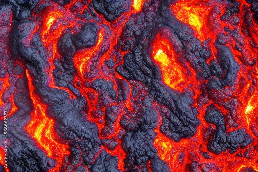 High-Resolution Image of Lava Texture Background Overlay Showcasing the ...
