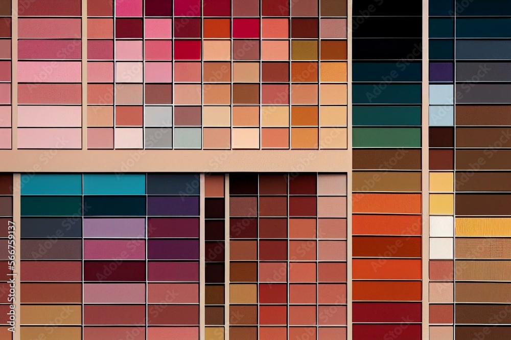 Designer multi color swatch palette colour guide chart spectrum ... Designer multi color swatch palette colour guide chart spectrum ...