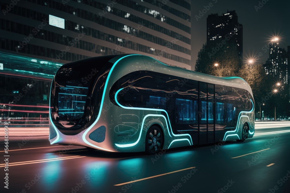 Future of urban autonomus mobility, AV city bus, AV, Public ...