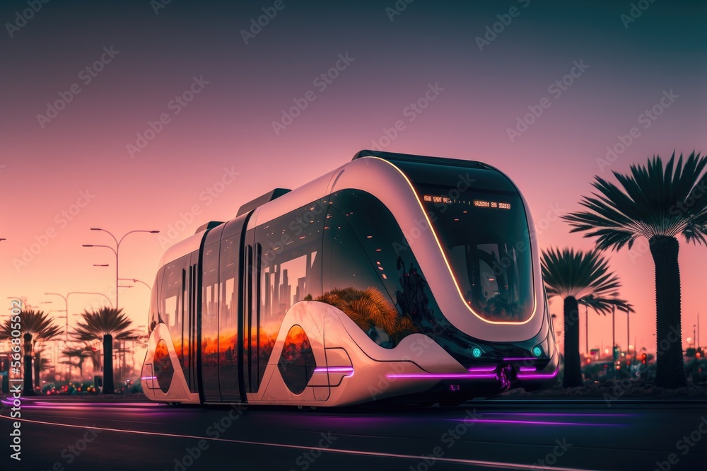 Future of urban autonomus mobility, AV city bus, AV, Public ...
