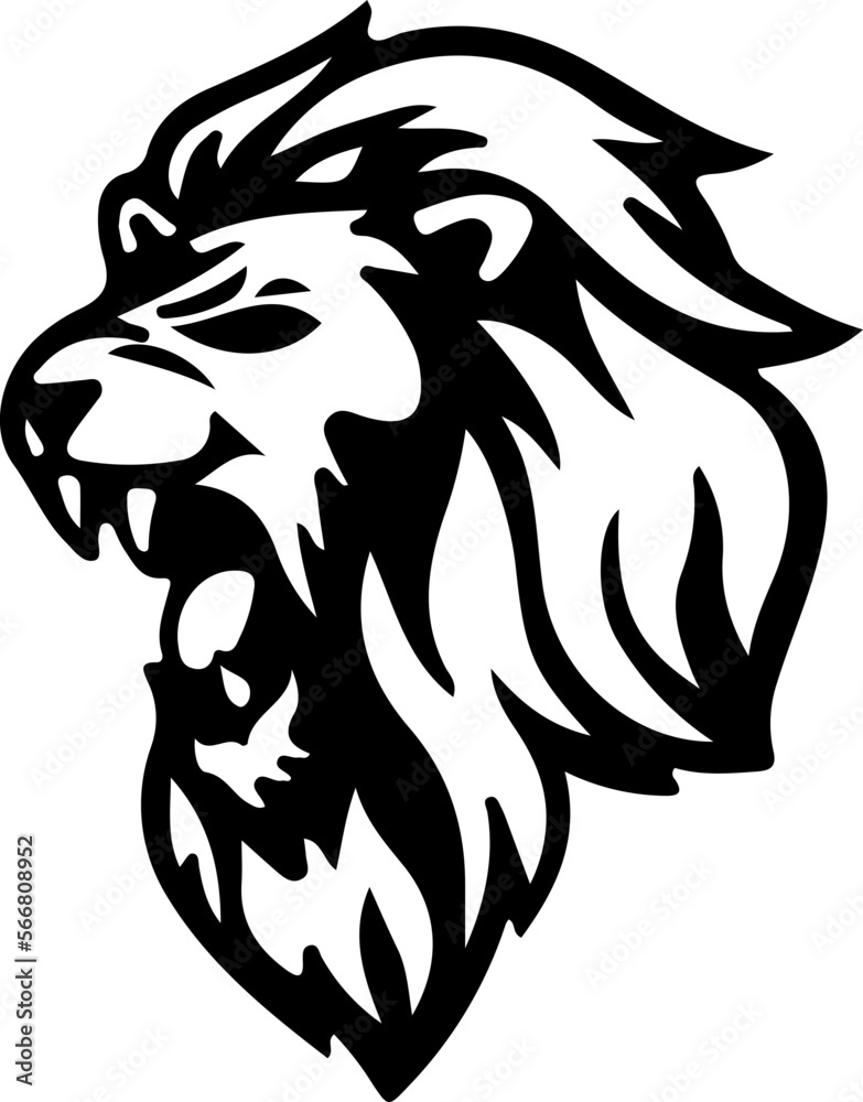 lion vector Stock Vector | Adobe Stock