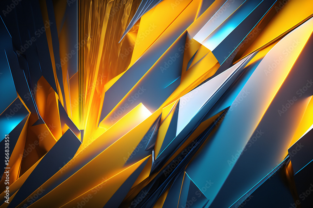 Bright Abstract colored background illustration - Vector geometric ...