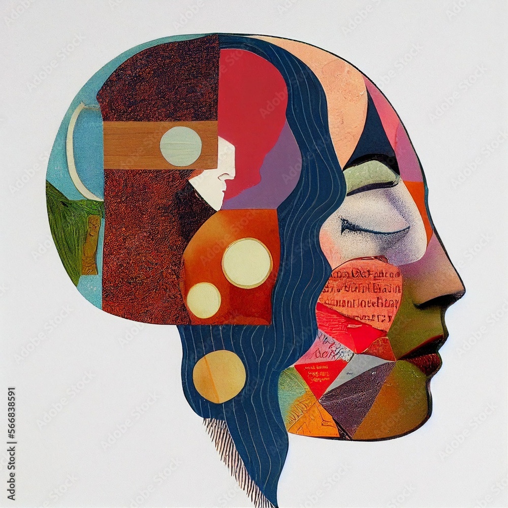 Mental States collage aesthetic, imagination, creativity, thought ...