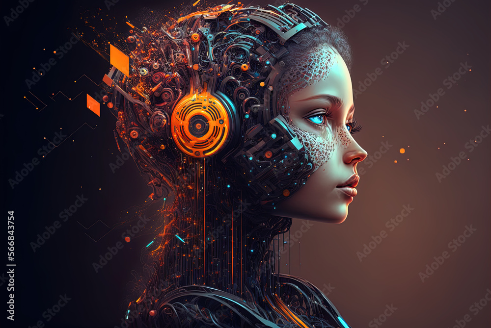 Concept of artificial intelligence, technology and engineering. AI ...