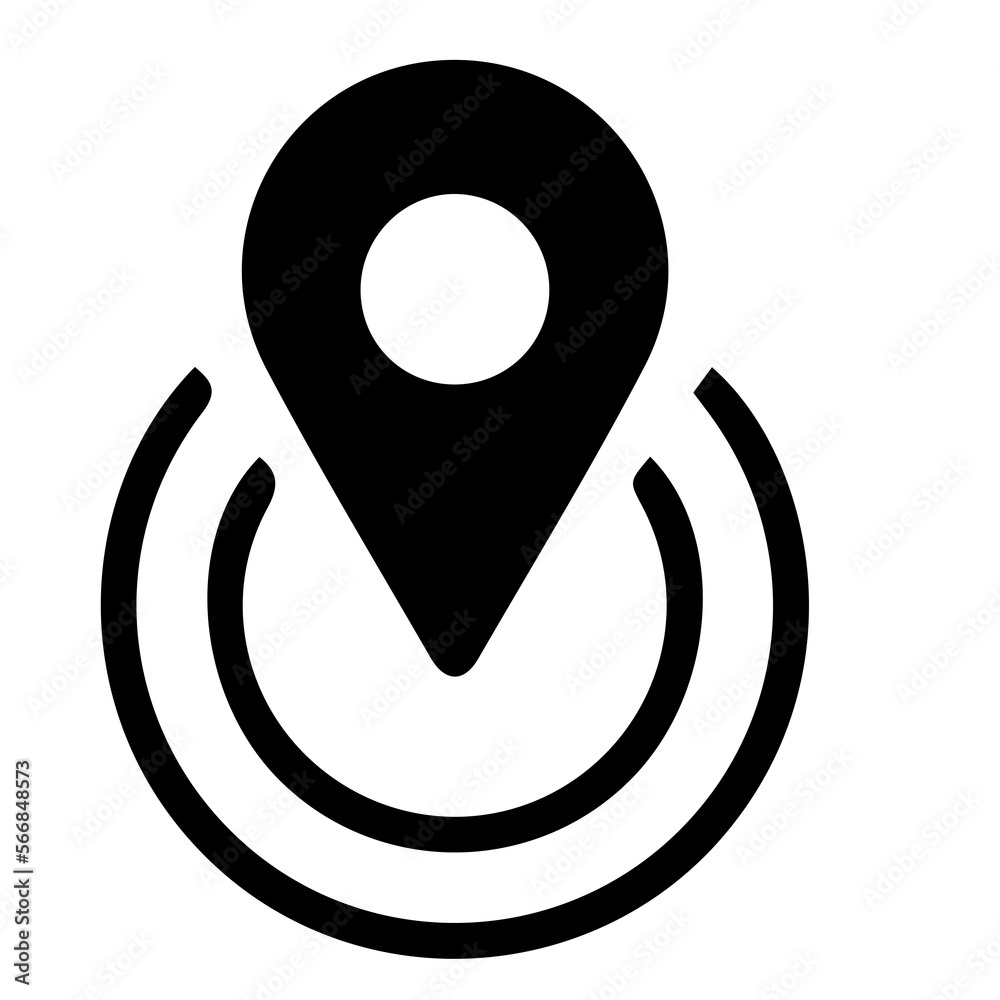 CHECKIN ICON, CHECK IN ICON, Location pin icon. Map pin place marker ...