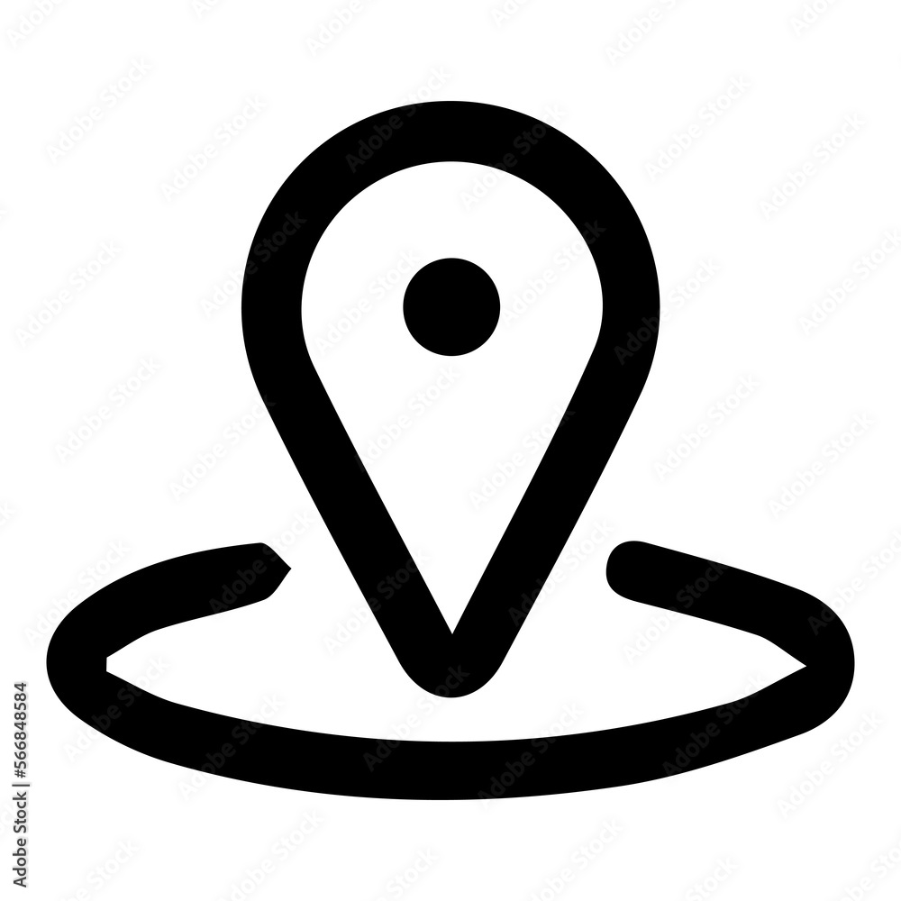 CHECKIN ICON, CHECK IN ICON, Location pin icon. Map pin place marker ...