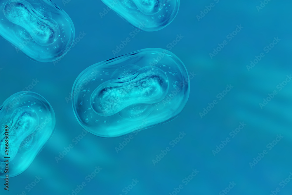 Monkeypox virus model. Concept of searching for antibodies to Monkeypox ...