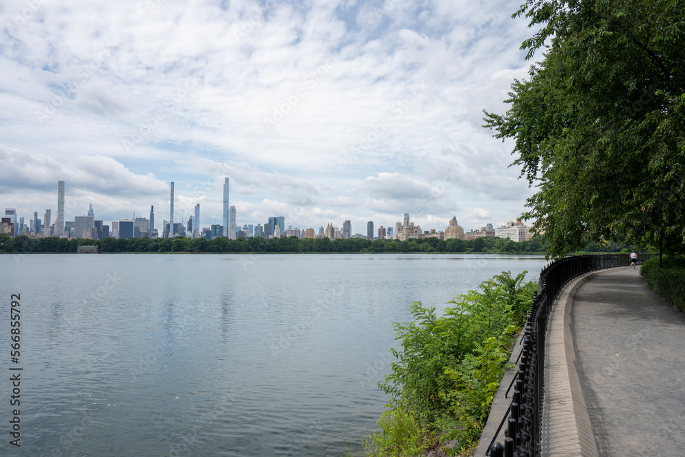 The Stephanie and Fred Shuman Reservoir Running Track, a loop that ...