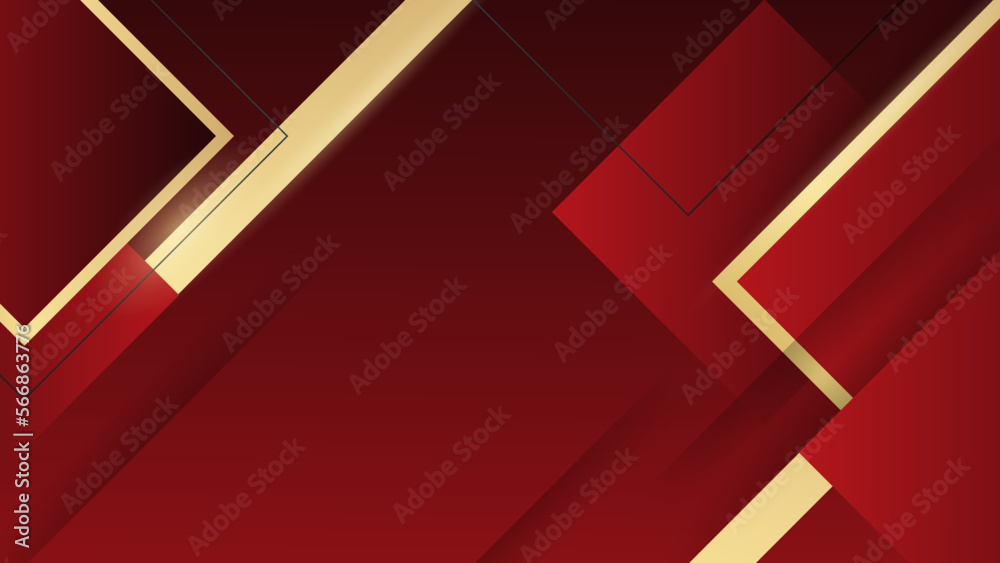 Red and gold luxury background. Red gold abstract background for design ...