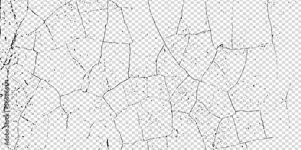 Black grunge texture, broken effect, grunge effect vector background ...