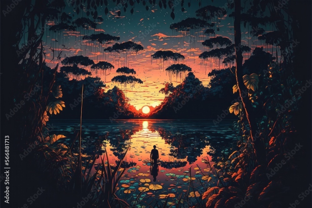 Intricate pointillism style, volumetric lighting and raking light ...