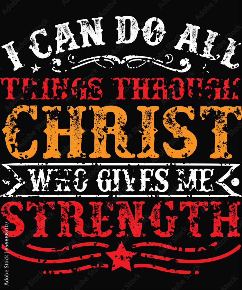 I can do all things through christ who gives me strength SVG, Faith Svg ...