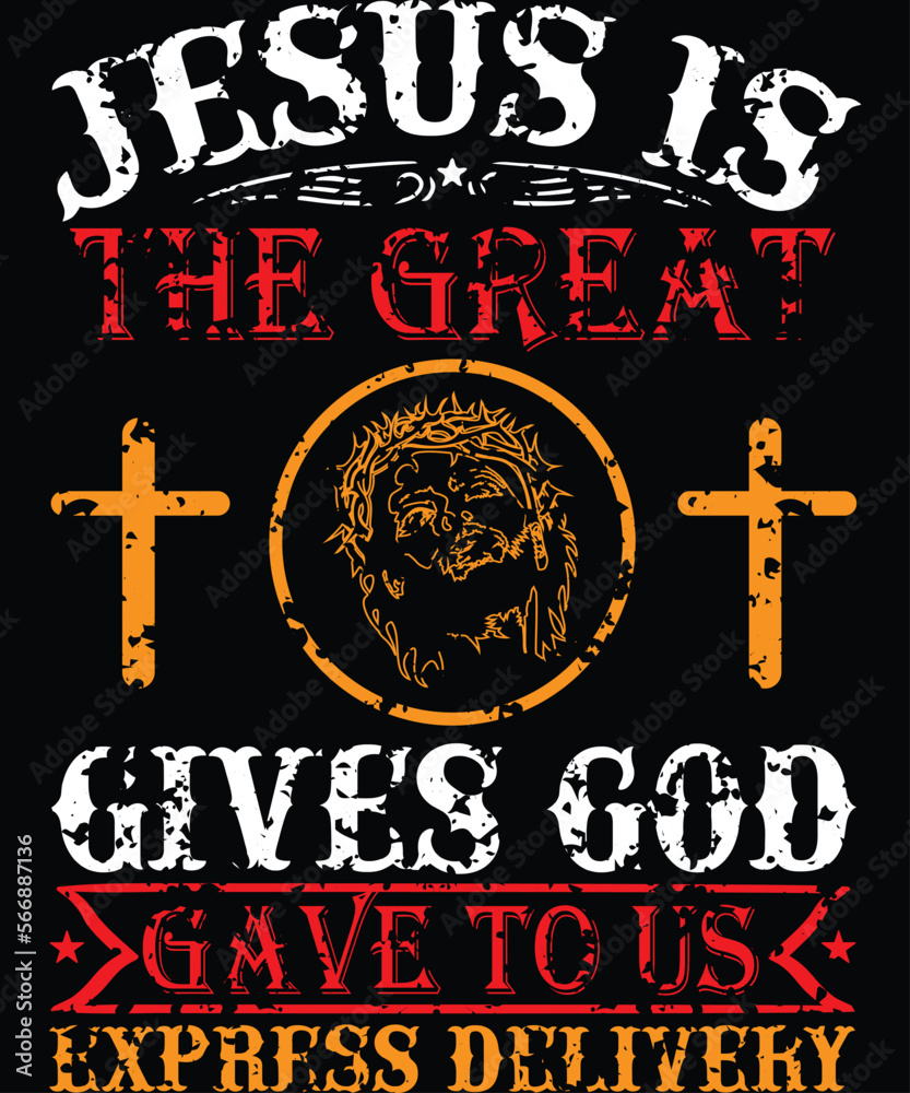 Jesus is the great gives god gave to us express delivery SVG, Faith Svg ...