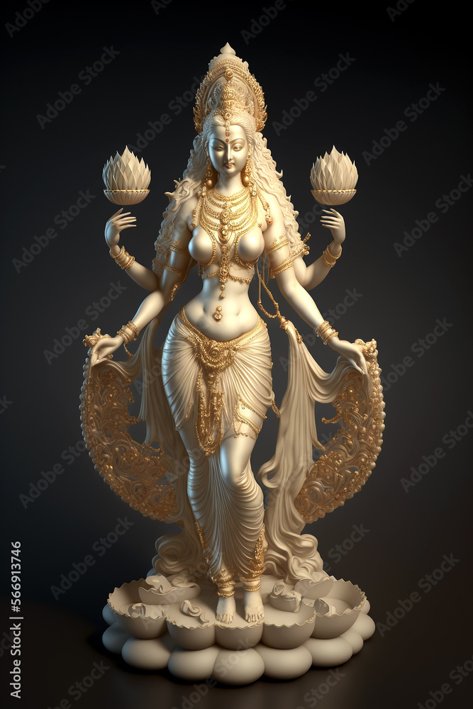 Hindu Goddess Shakti Statues