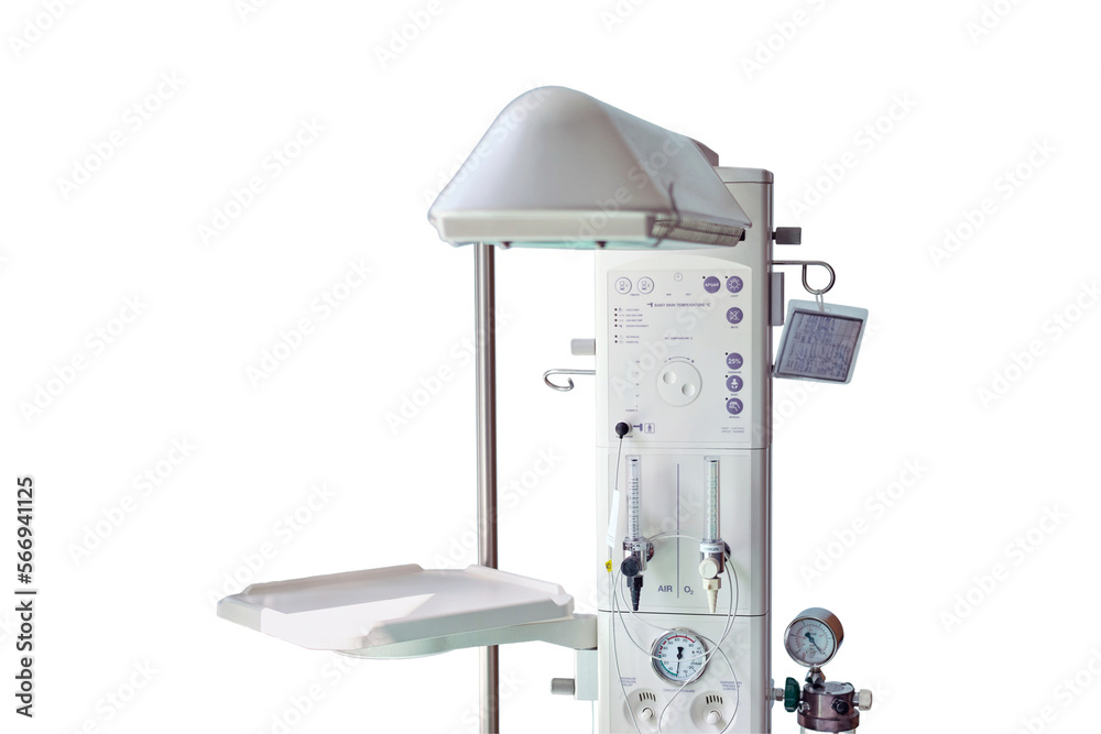 A device for resuscitation of infants and checking the child on the ...